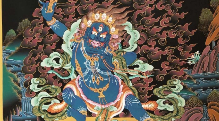Tibetan Thangka painting - Nepal Tibet Trekking